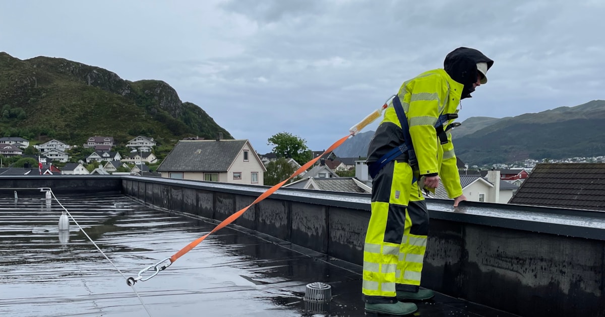 TPF med en helt ny anvisning om fallsikringssystem på flate tak